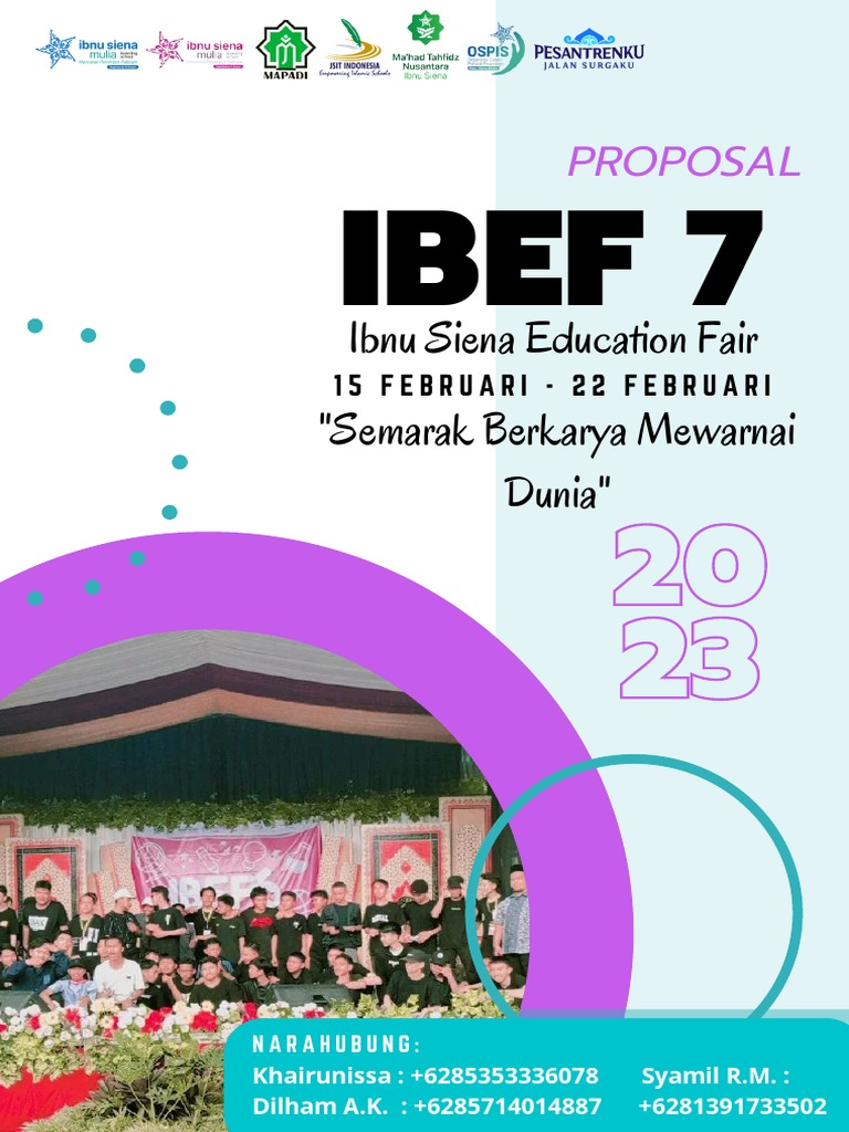 Proposal Ibef 7 2023.. | PDF