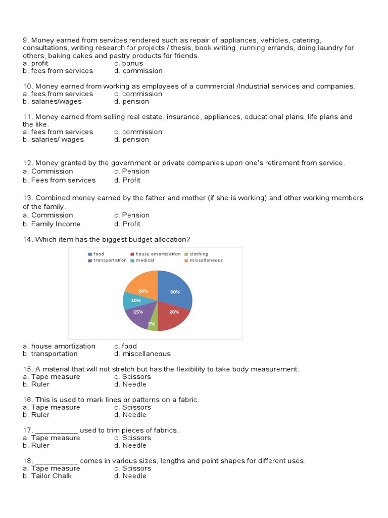 TLE Grade 6: Project Plan Overview | PDF | Sewing | Food Preservation