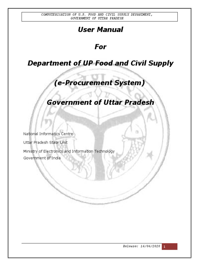 Wheat Procurement Manual | Download Free PDF | Computing | Information Technology