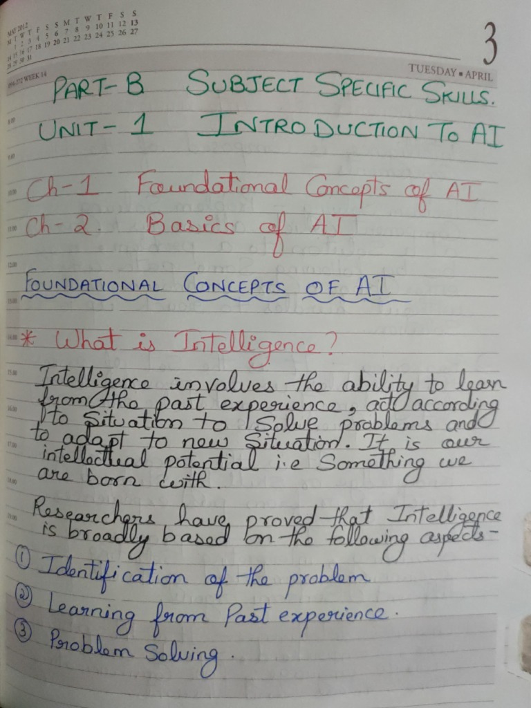 Class 10 Part B Unit 1 Introduction To AI | PDF | Learning | Cognition