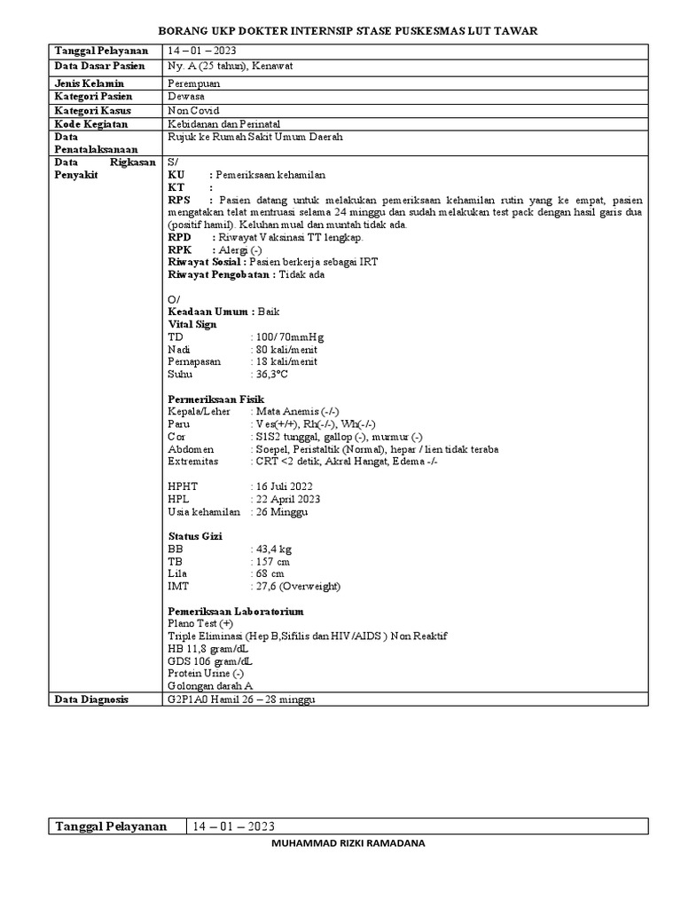 Borang UKP Konsul 14 01 2023 - 4 K | PDF