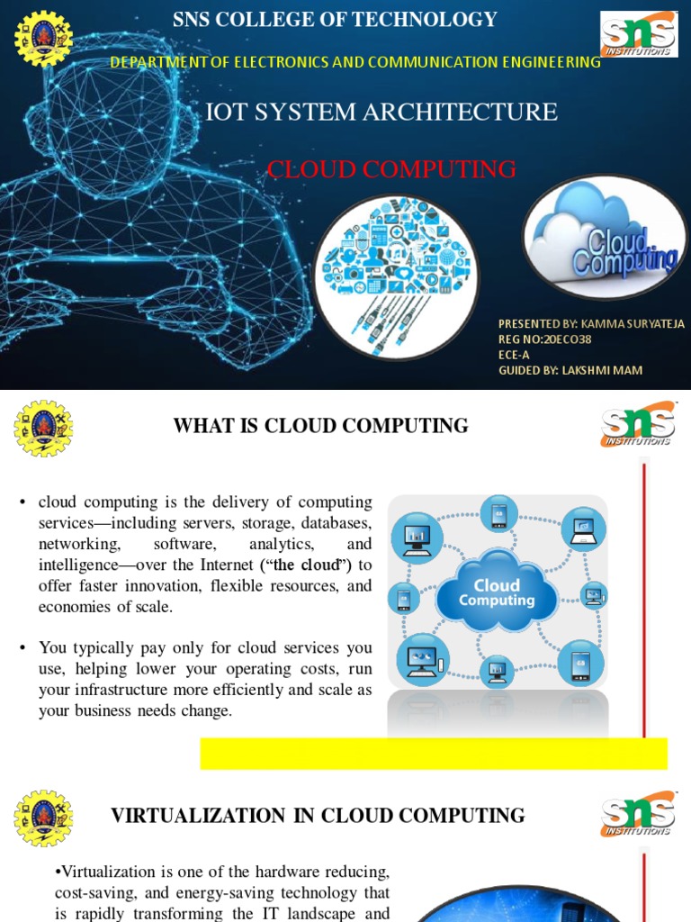 Cloud Computing Overview And Benefits Pdf Computers