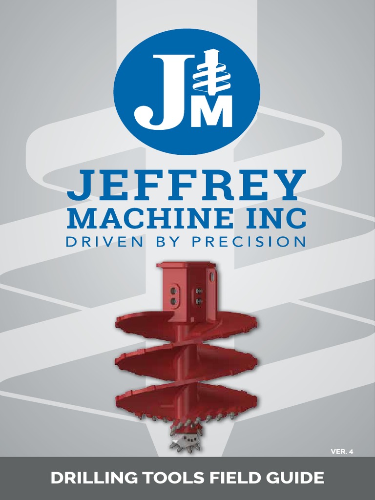 Catalog Jeffrey - Piling Tools | PDF | Screw | Drilling