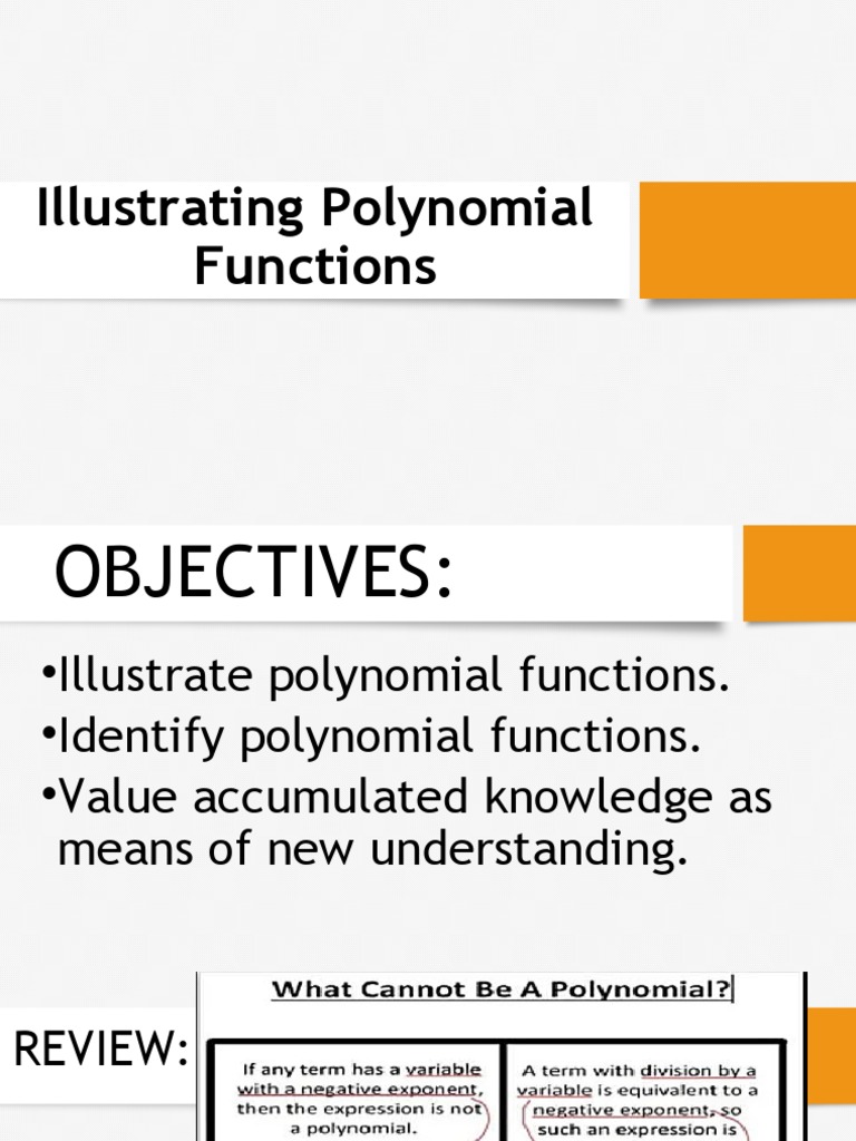 DAY 1 Illustrating Polynomial Functions | PDF | Polynomial | Function ... DAY 1 Illustrating Polynomial Functions | PDF | Polynomial | Function ...