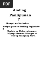 Mga Epekto NG Pananakop Sa Imperyong Aztec at | PDF