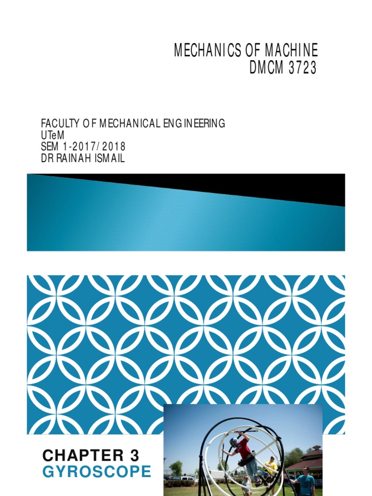 Chapter 3 Gyroscope Pdf Gyroscope Rotation Around A Fixed Axis
