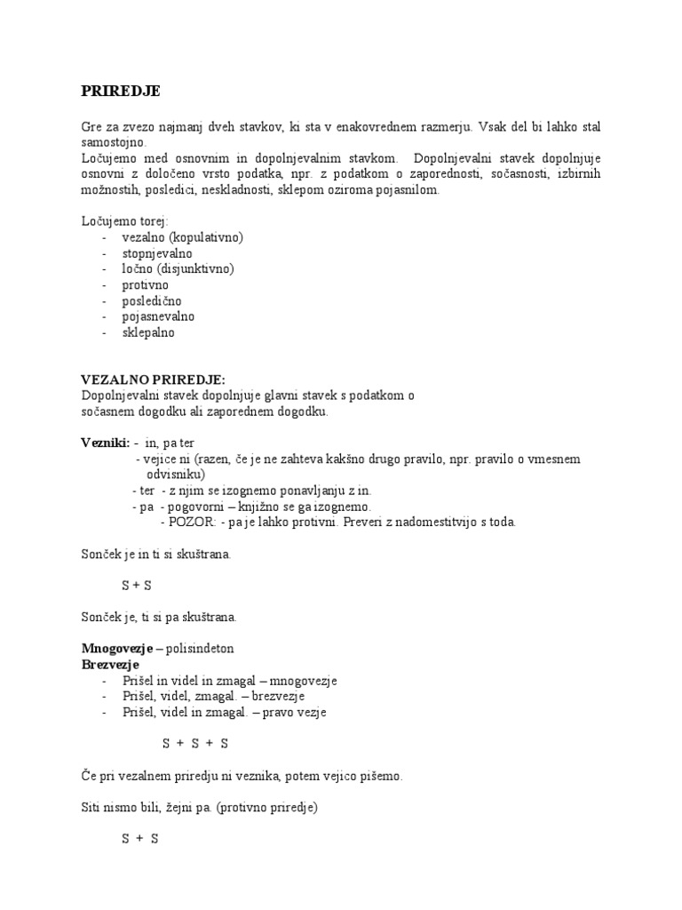 Slo Sns Priredja 04 | PDF