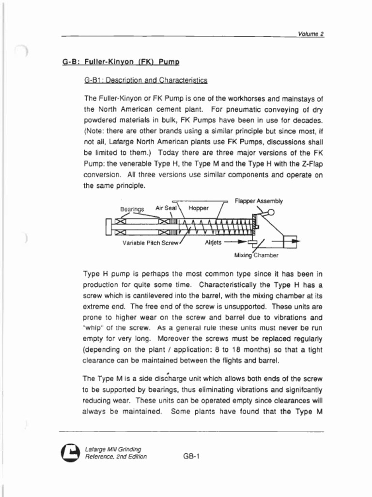 LMGR - Vol2 - Fuller Kinyon Pump | PDF