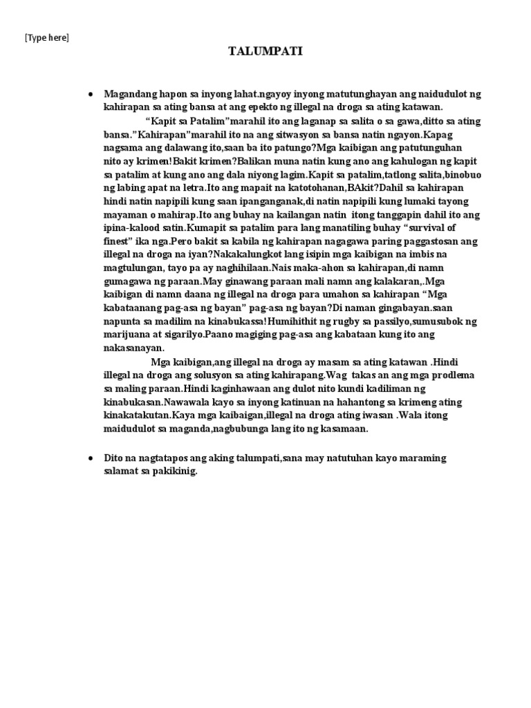 Magandang Hapon Sa Inyong Lahat | PDF