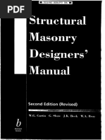 Masonry Design Guide | PDF | Masonry | Concrete