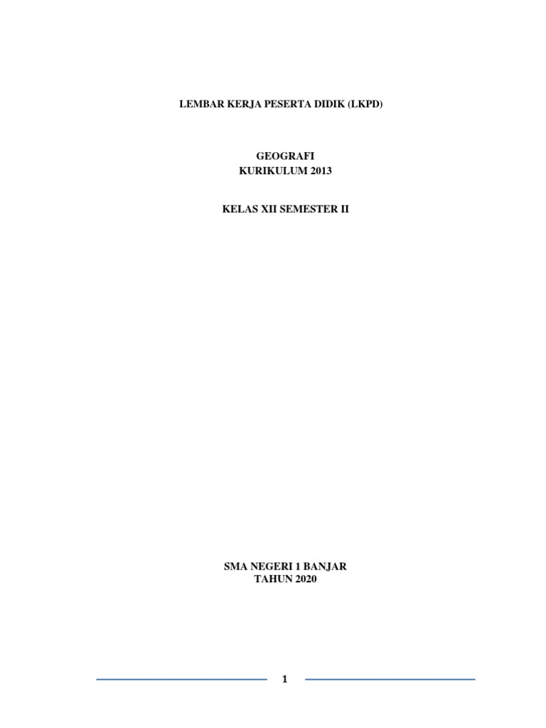 LKPD Negara CP | PDF | Karier & Perkembangan