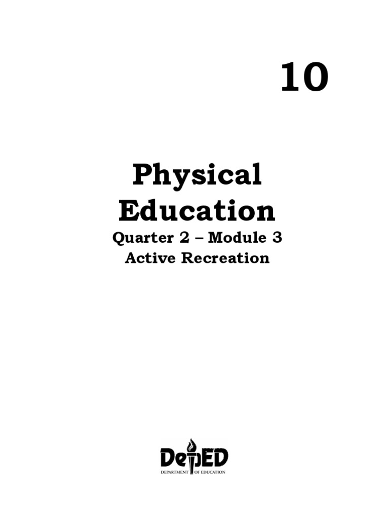 PE 10 Q2 M3-Modified | PDF | Weight Training | Physical Fitness