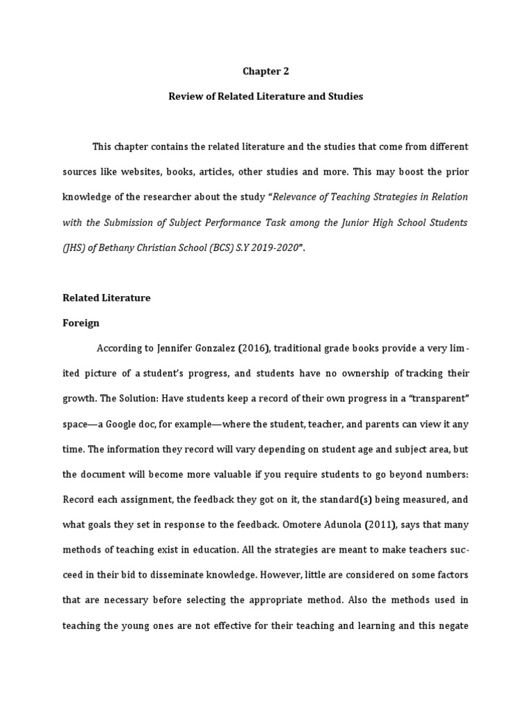 Chapter-2-Incomplete (Nagdagdag Lang) | PDF | Teaching Method | Teachers