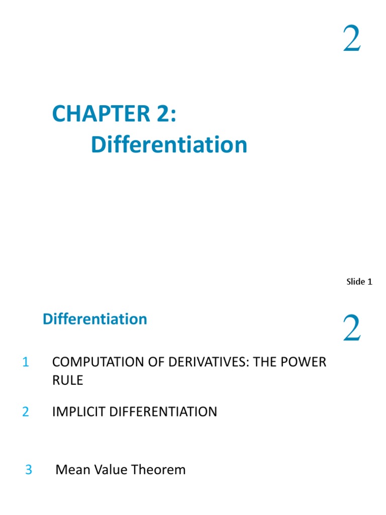 Power Rule for Derivatives | PDF | Derivative | Tangent