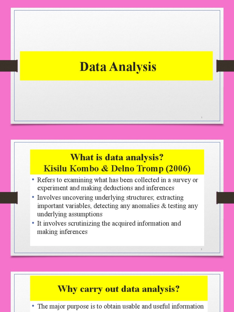 Quantitative Data Analysis | PDF | Statistics | Level Of Measurement