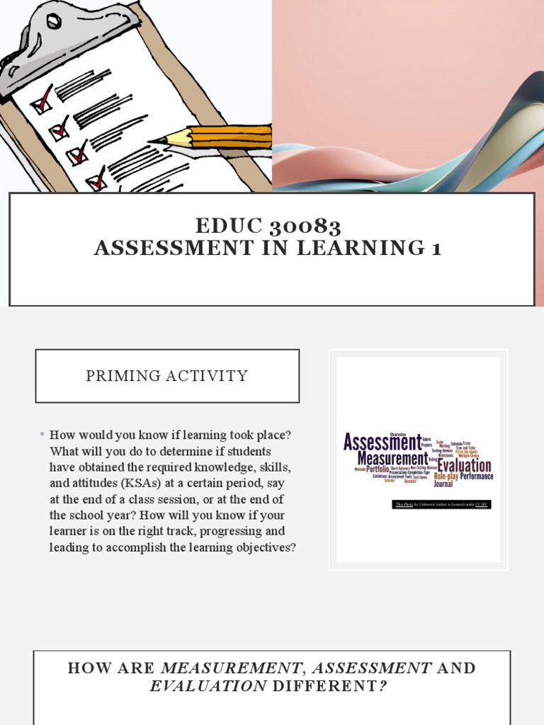 EDUC 30083 - Chapter 1 | PDF | Educational Assessment | Teachers