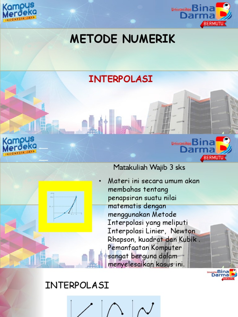 Interpolasi Linier P9 | PDF