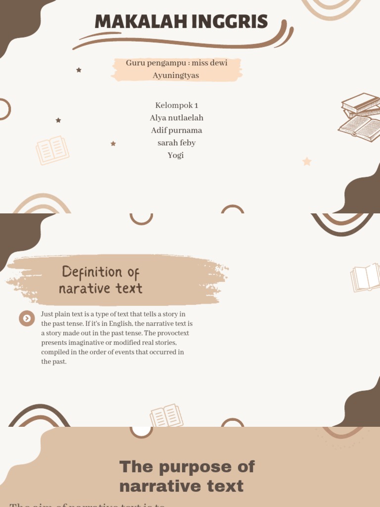 Understanding Narrative Text Structure | PDF | Bali