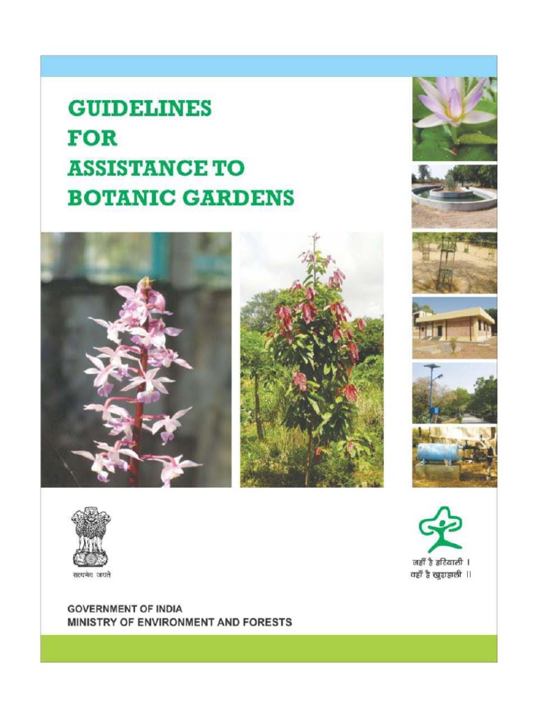 Guidelines Botanic Gardens | PDF | Biodiversity | Conservation Biology