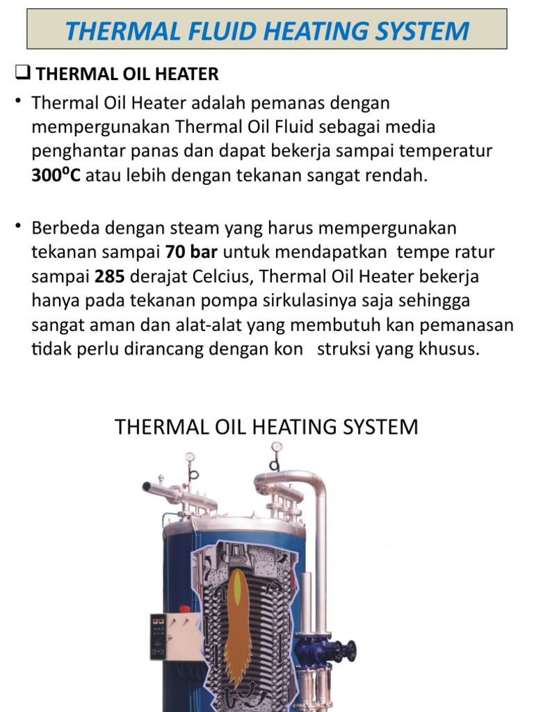 1 Thermal Fluid Heating System Boiler Pdf