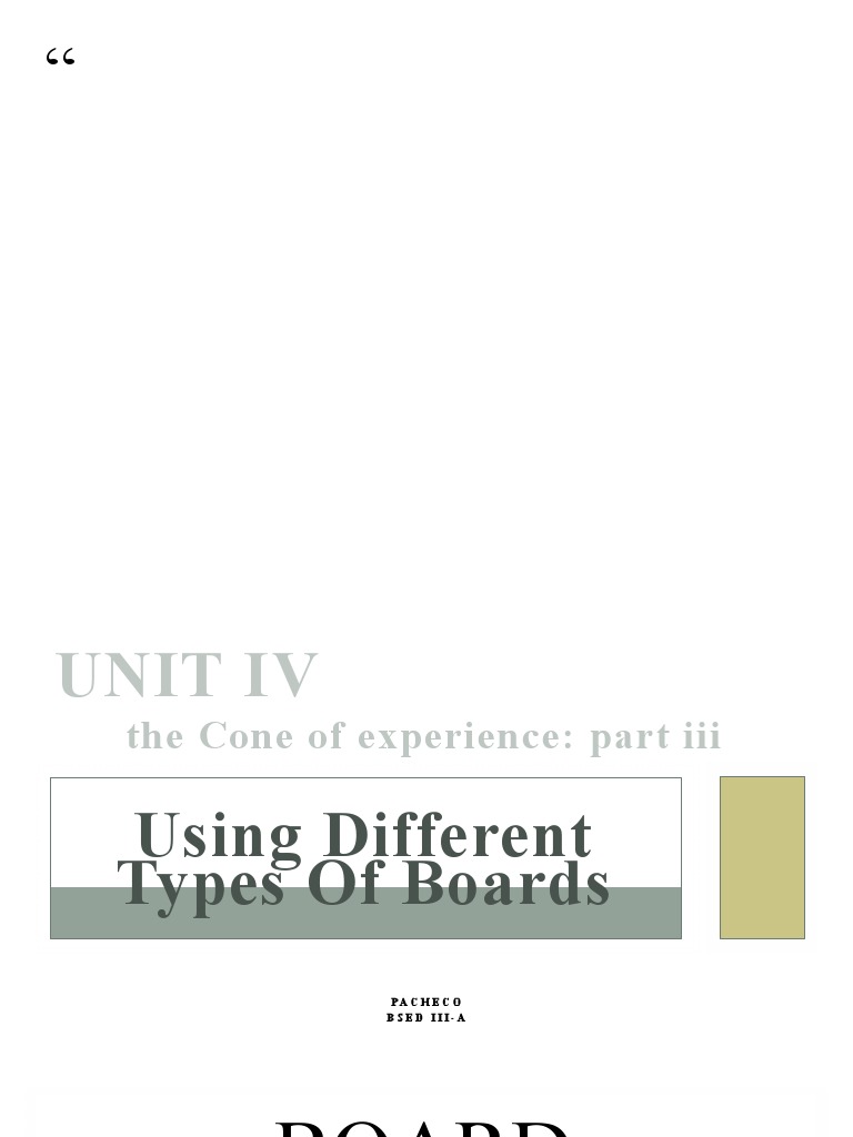 Types of Educational Boards Explained | PDF | Career & Growth