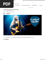 5-String Bass Notes Chart (With Fretboard Photos) - BassOx | PDF ...