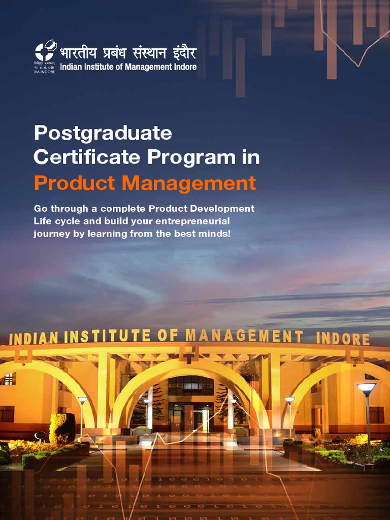 IIM Indore - PM - Brochure | PDF | Sales | Pricing