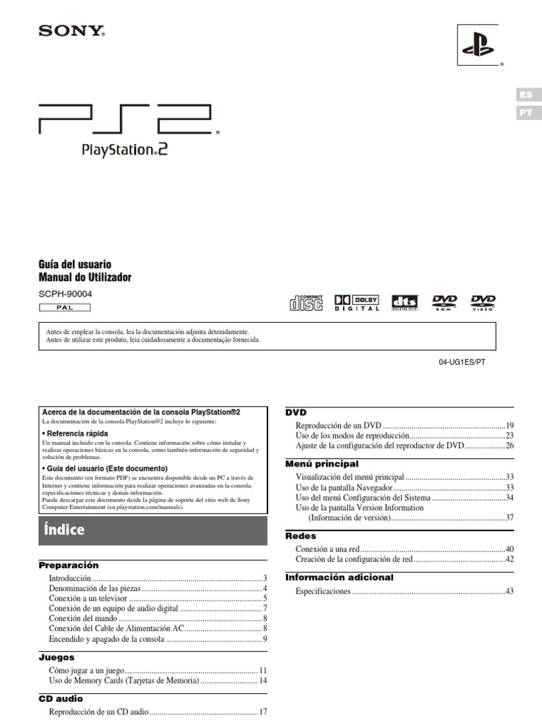 Manual para ps2 | PDF | Juegos de consolas | Vídeo