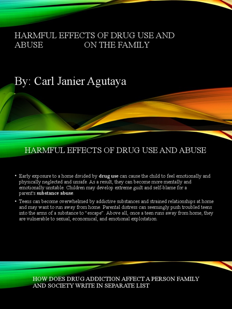 Drug Abuse | PDF | Child Abuse | Substance Abuse