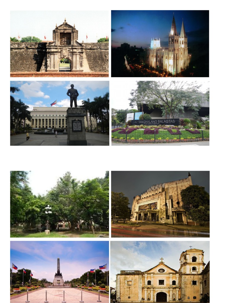 Makasaysayang Pook NG Maynila | PDF