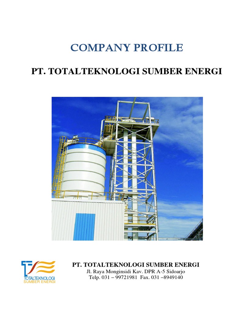 Company Profile PT Total Teknologi (Sewing) | PDF