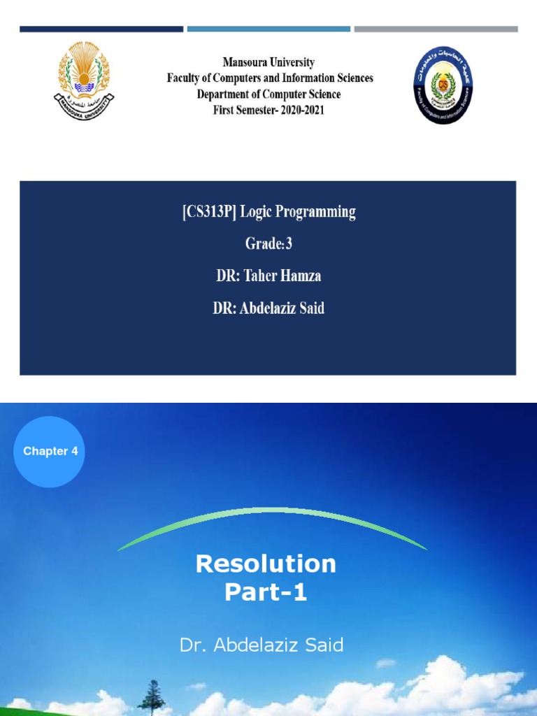 An Introduction to Propositional Resolution: Converting to CNF, the ...