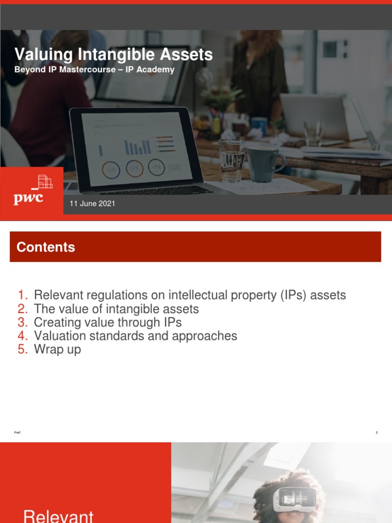 Intellectual Property Valuation - Ms Jade Roxas-Divinagracia | PDF ...