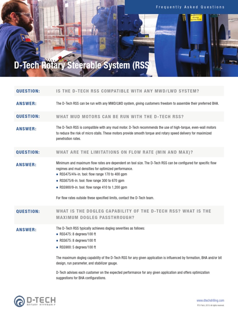 D Tech Faq RSS 718 | PDF | Oil Well