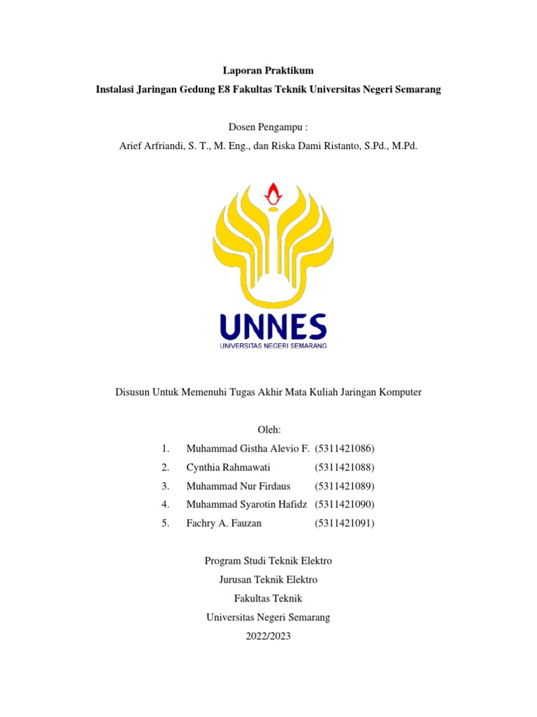 Laporan UAS Jaringan Komputer - Kelompok 2 | PDF | Komputer