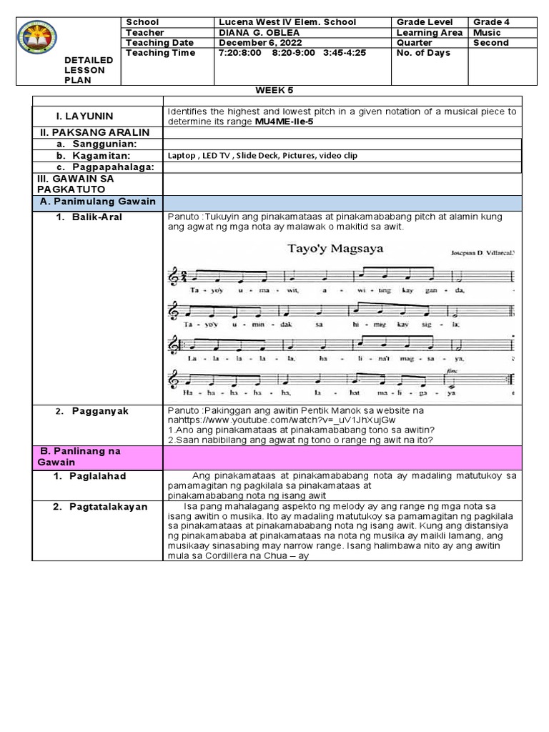 2nd Music4 Week 5bedited | PDF