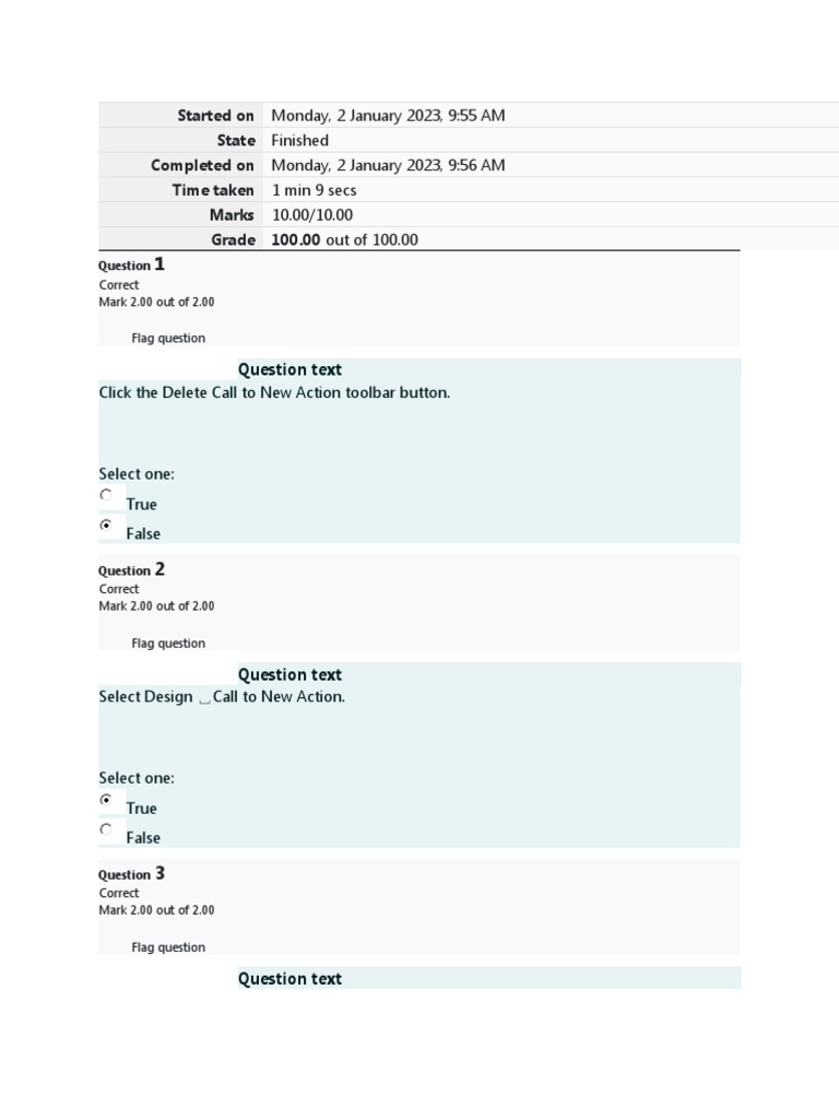 Uft Final Exam | PDF