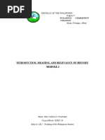 GEEL 312 Philippine Indigenous Communities Module 1 | PDF | Indigenous Peoples | Languages