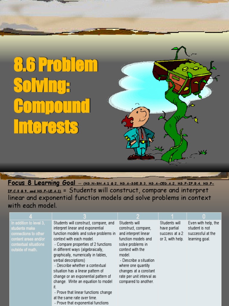 Comparing Simple and Compound Interest | PDF | Interest | Compound Interest