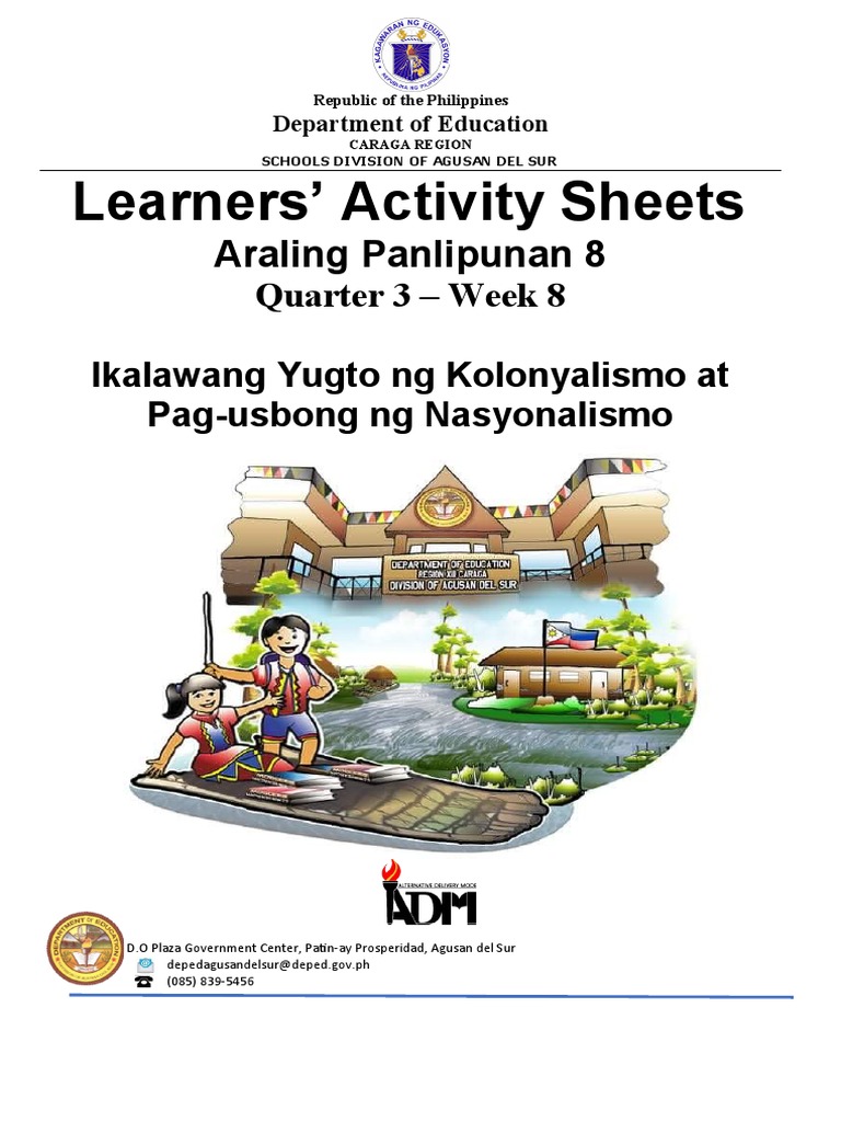 Learners' Activity Sheets: Araling Panlipunan 8 | PDF | Monopoly (Economics) | Intellectual Works