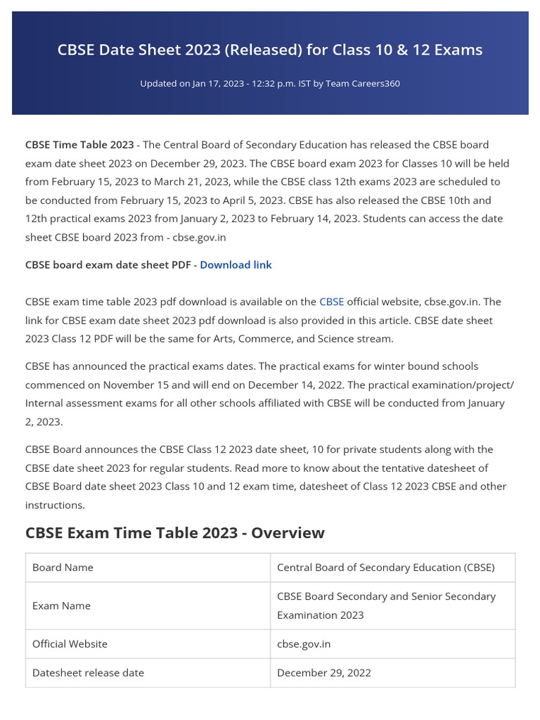 Article Careers360 20230117210205 | PDF