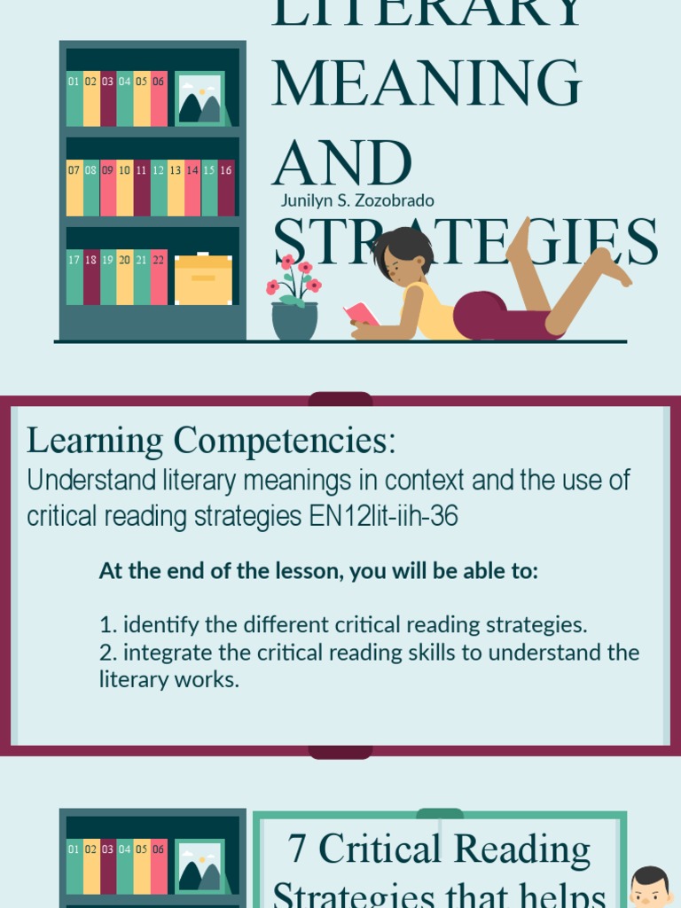 7 Essential Critical Reading Strategies | PDF | Psychological Concepts ...