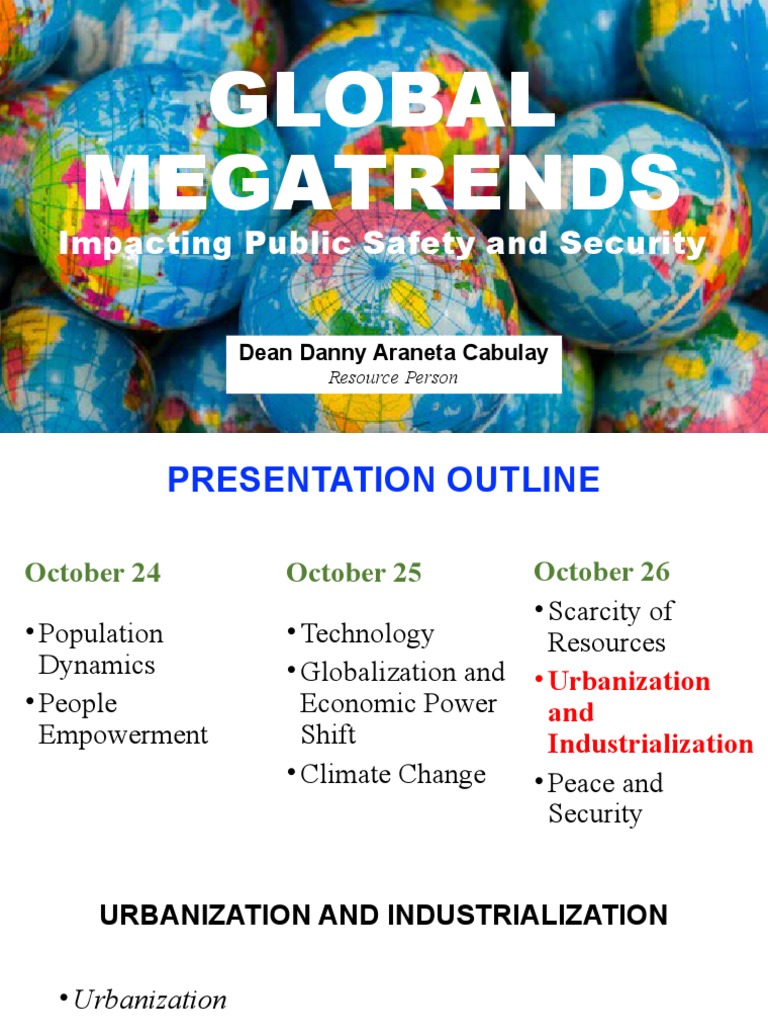 Global Megatrends Part 7 - 1668052793 | PDF | Urbanization | Economies