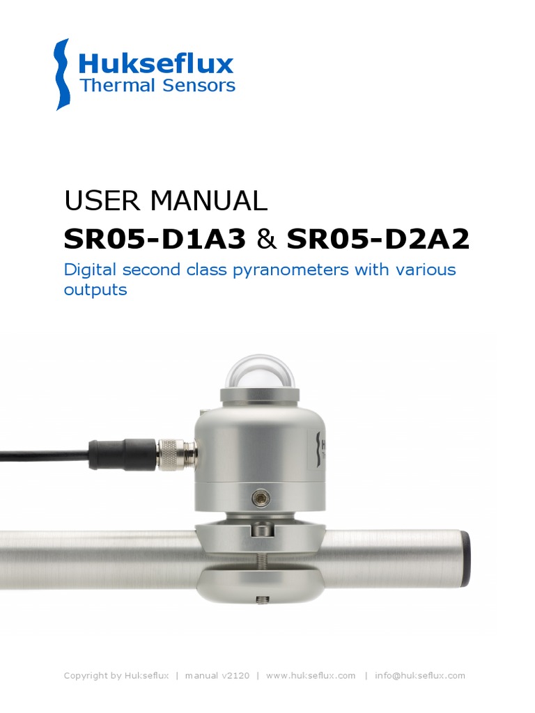 SR05-D1A3 & SR05-D2A2 Manual v2120 | PDF | Manufactured Goods | Electrical Engineering