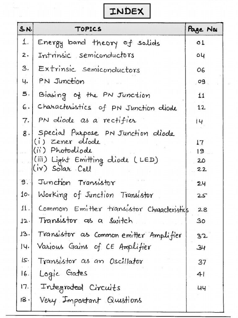 Semiconductor Electronics Notes (English) | PDF Semiconductor Electronics Notes (English) | PDF