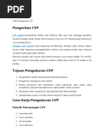 CARA MENGUKUR JVP Dan CVP | PDF