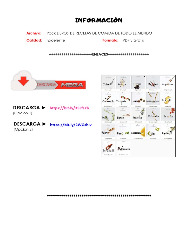 Libros de cocina gratis en PDF | PDF | Cocina, comidas y vino