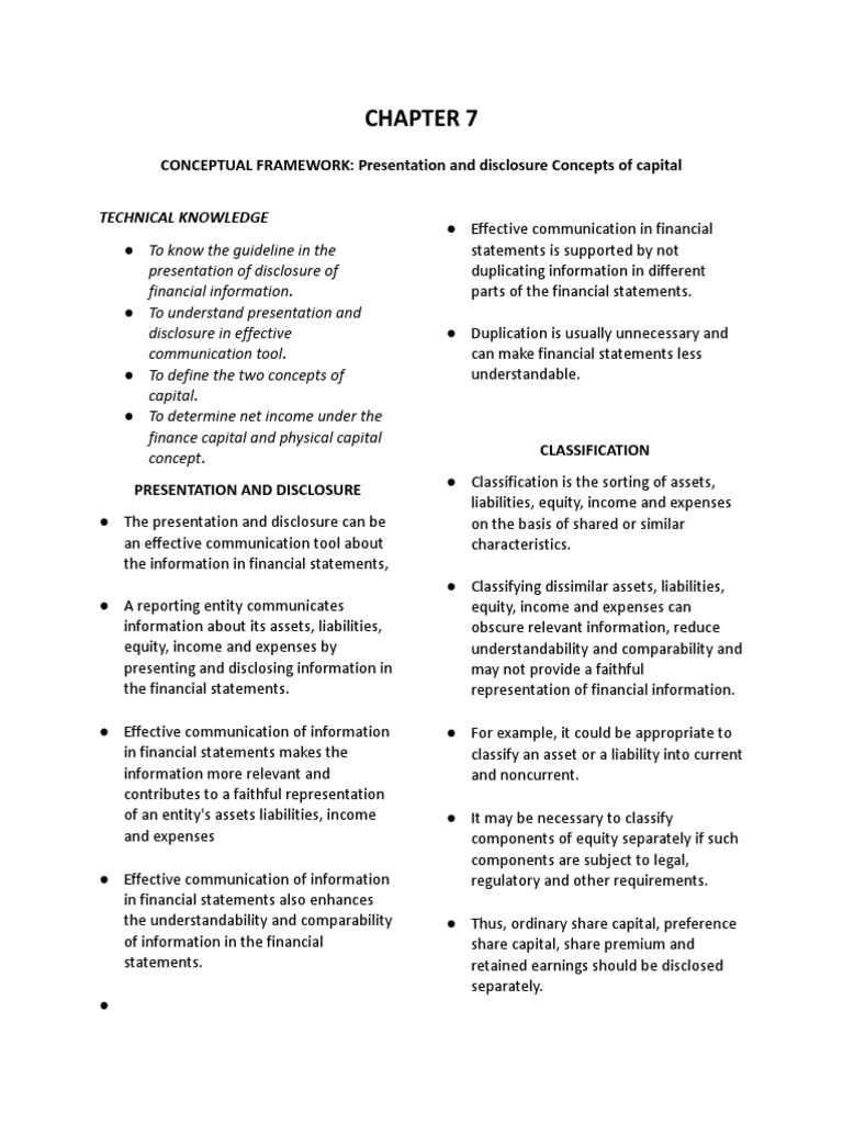 Chapter 7 of Cfas by Valix | PDF | Financial Capital | Equity (Finance)