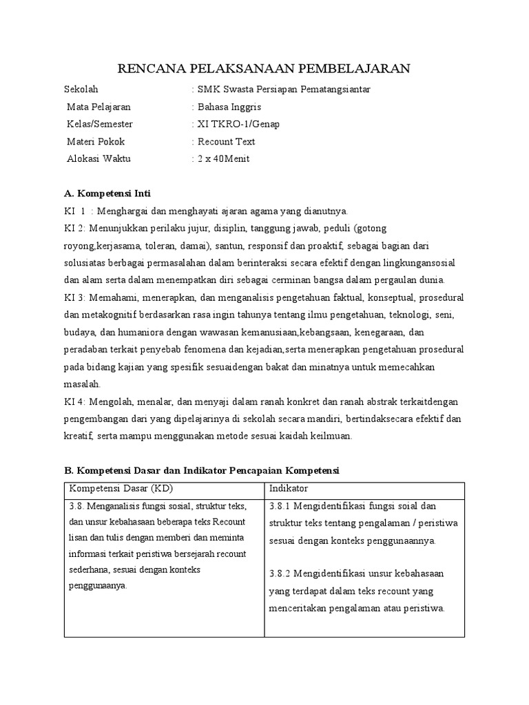 RPP Recount Text | PDF