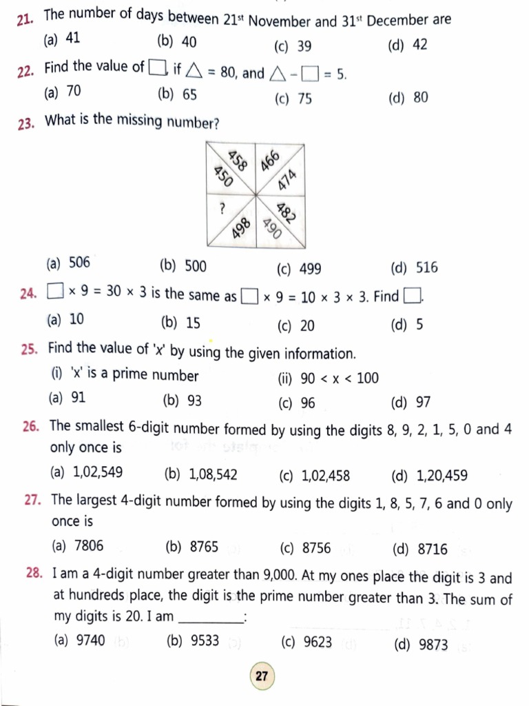 Math (Safal) | PDF | Numbers | Mathematics